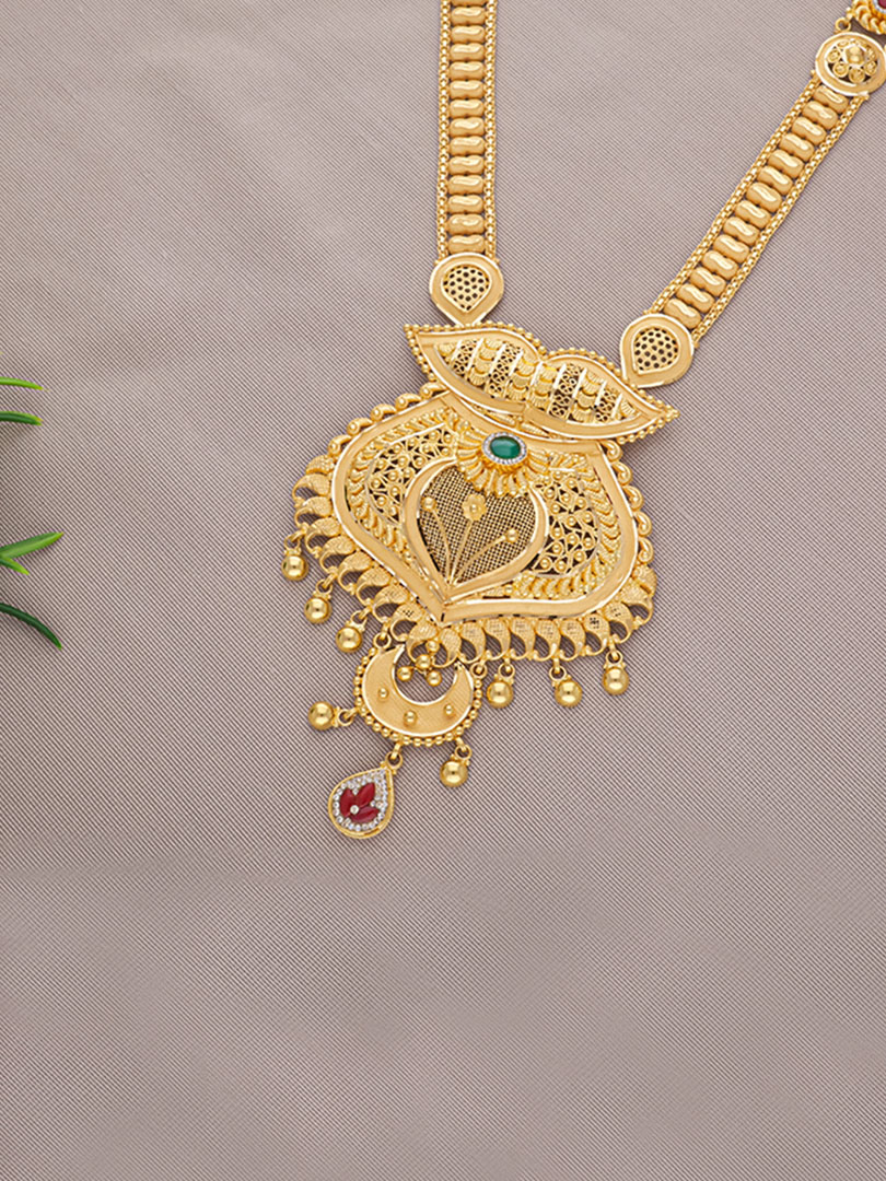 Elegant Half Kalash Design Necklace | Arundhati Jewellers - Odisha's ...